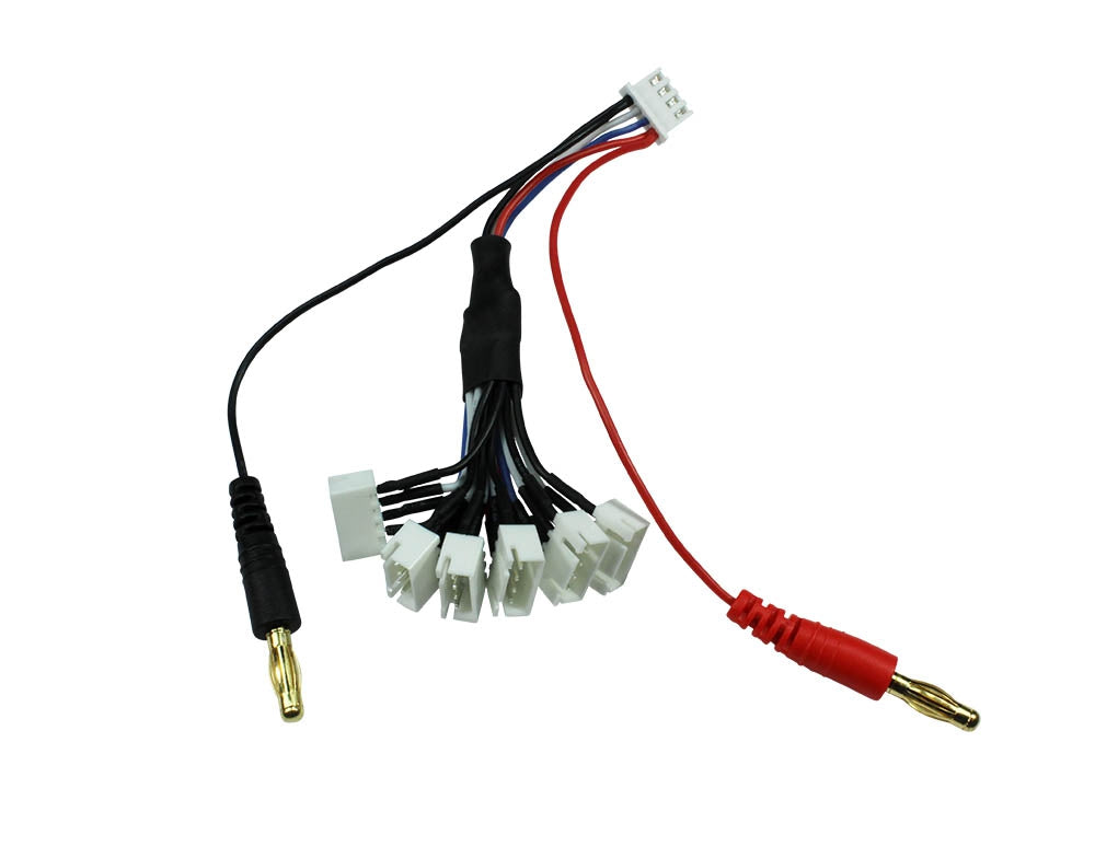 Parallel (6x) 3S JST-XH Charge & Balance Cable - ProgressiveRC