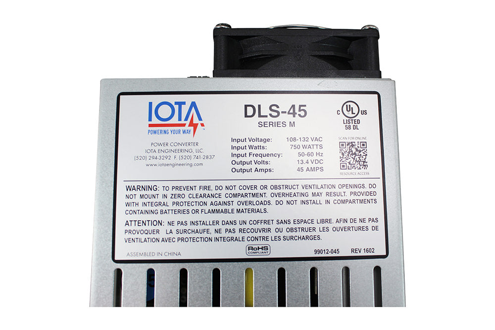 IOTA DLS-45 Converter and Charger - ProgressiveRC