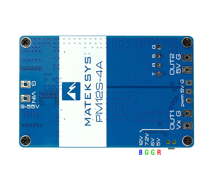 Matek PM12S-4A Power Module – ProgressiveRC
