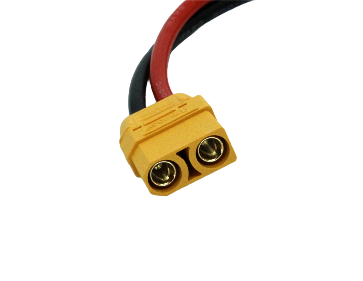Panel Mount XT60 to Male XT90 Cable – ProgressiveRC