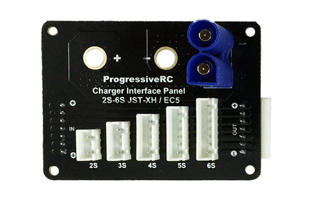 2S-6S Charger Interface Panel Set - ProgressiveRC
