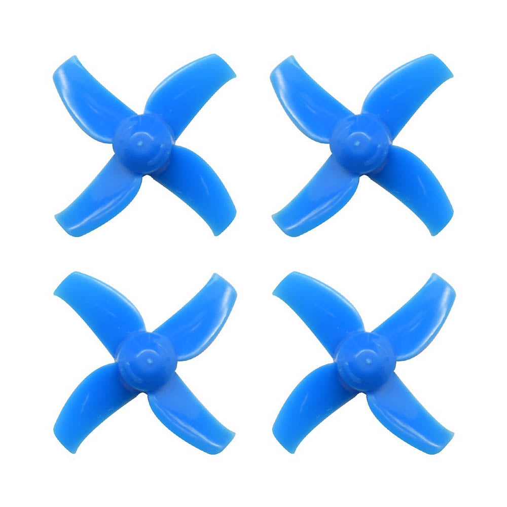 BetaFPV 40mm Quad-Blade Propellers - Blue - ProgressiveRC