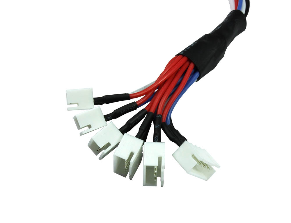 Parallel (6x) 3S JST-XH Charge & Balance Cable - ProgressiveRC