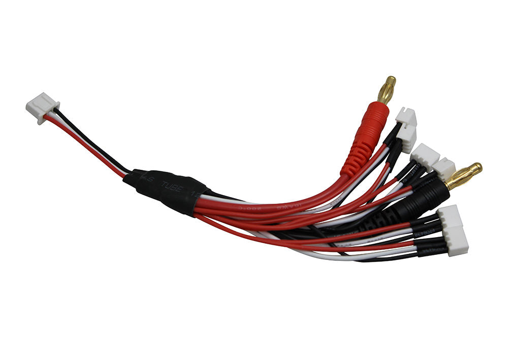 Parallel (6x) JST-PH Charge & Balance Cable for Beast UMX & Blade 130 X - ProgressiveRC