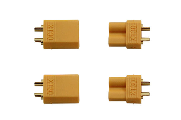XT30 Connectors (2 pairs) - ProgressiveRC